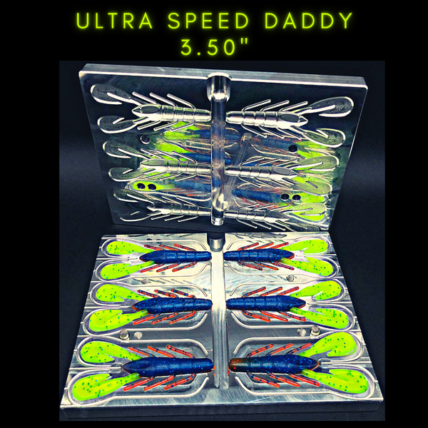 ULTRA SPEED DADDY 3.50" – Hog Salad Bait Molds